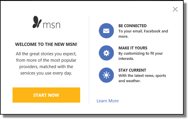 How do I get the old msn.com homepage back? - Ask Leo!