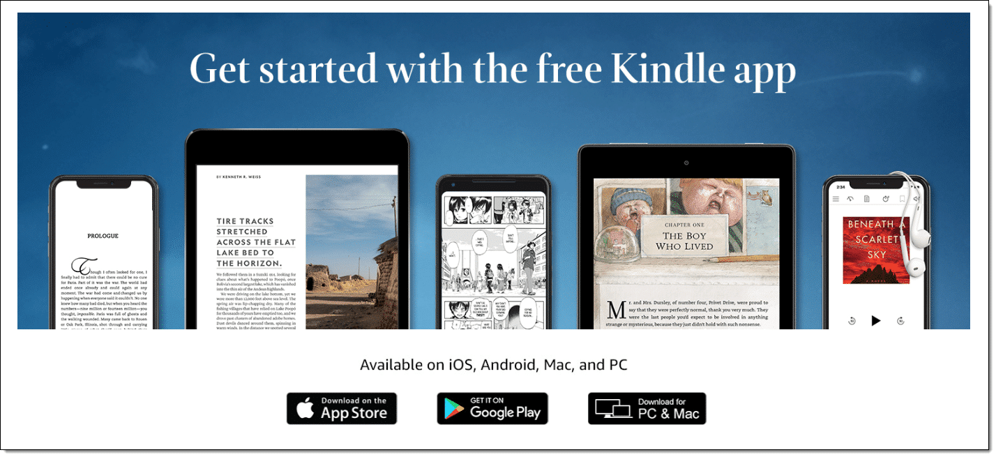 Amazon Kindle App