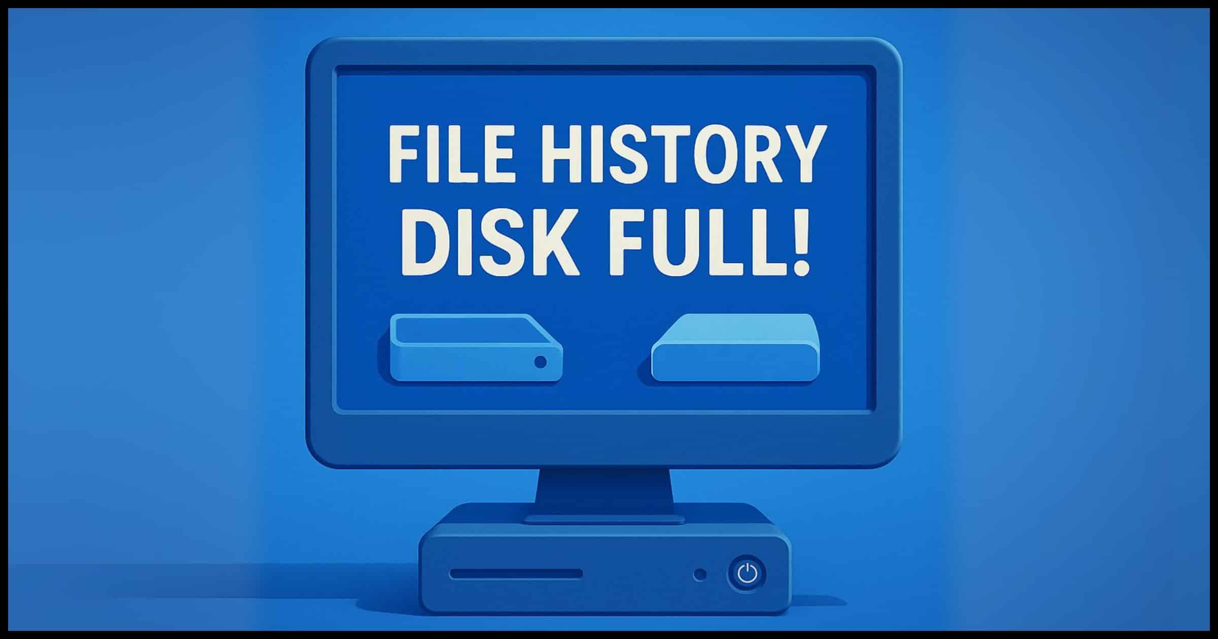 How to Limit File History Disk Usage - Ask Leo!